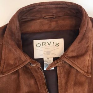 Orvis | Jackets & Coats | Orvis Leather Suede Jacket Xl Gorgeous | Poshmark